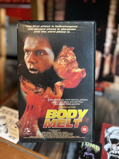 BODY MELT VHS Horror Big Box Ex Rental Video £5.00 - PicClick UK