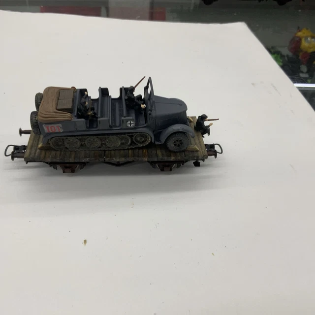 ROCO MILITARY TRAIN with soldiers HO $65.00 - PicClick