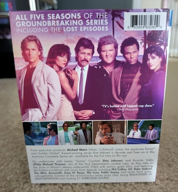 MIAMI VICE: THE Complete Series (Blu-ray) - Used, Like New $61.73 ...