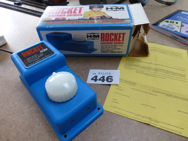 #446 HAMMANT & Morgan Rocket Transformer Model Railway Controller EUR 8 ...