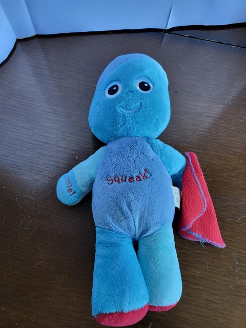 IN THE NIGHT Garden Iggle Piggle soft toy Squeak Rattle Jingle 34cm ...