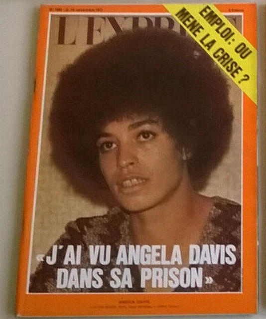 MAGAZINE L'EXPRESS Nº 1061 du 8 novembre 1971 - ANGELA DAVIS EN PRISON ...
