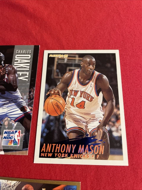 LOT DE CARTES basketball New York Knicks NBA Charles Oakley Starks ...
