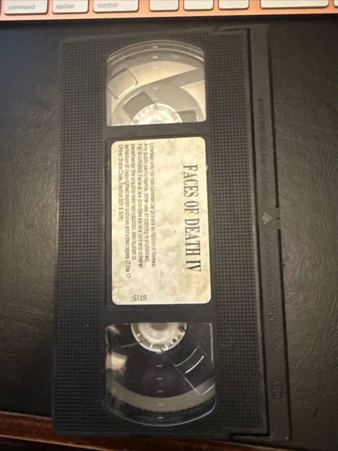 VINTAGE HORROR VHS Faces Of Horror 4 £32.28 - PicClick UK