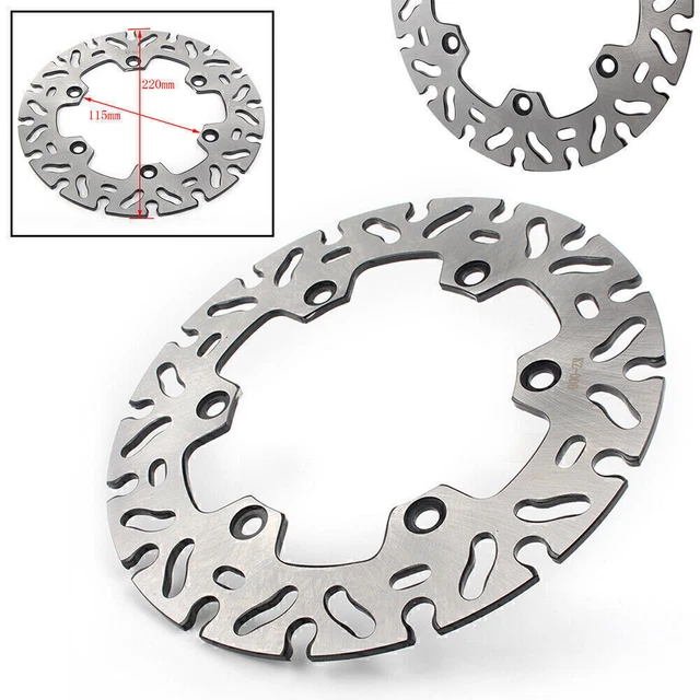 REAR DISC BRAKE Steel Silver Fit Yamaha TTR250 DT200 DT230 WR200 TTR DT ...