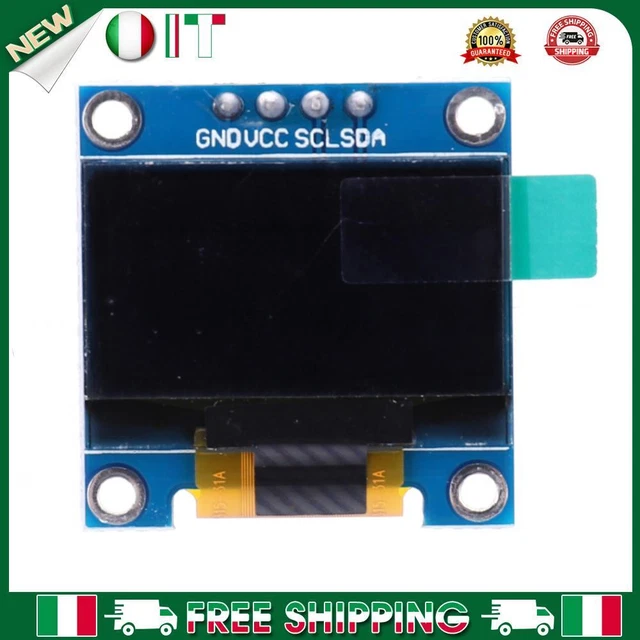 - MODULO DISPLAY OLED 128x64 pixel I2C IIC per R3/Raspberry Pi/Mega/51 MCU/STIM EUR 3,07 ...
