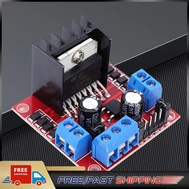 L298N DC MOTOR Driver Module 5V Stepper Motor Drive Module Electronic ...