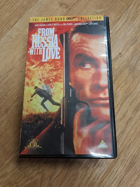 JAMES BOND 007 Collection from Russia with love Vhs Video Cassette Tape ...
