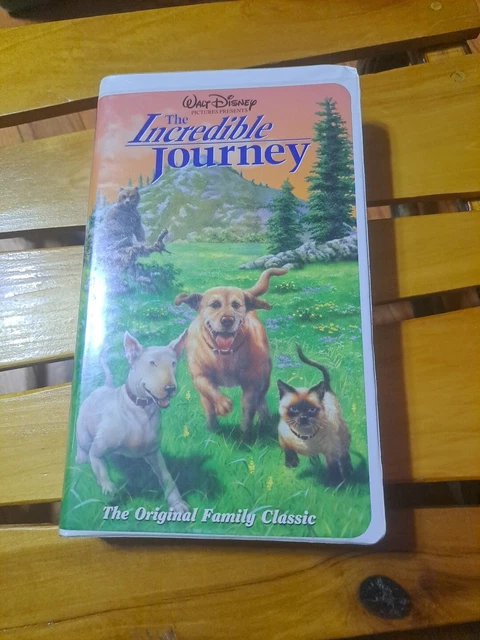 THE INCREDIBLE JOURNEY VHS 1997 (Disney Clamshell) £3.72 - PicClick UK