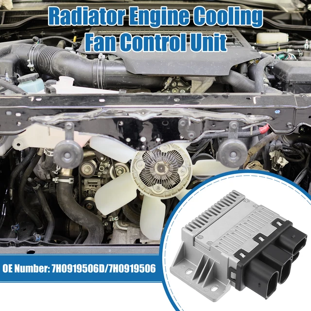 RADIATOR ENGINE FAN Control Unit for VW Transporter Multivan T5 2003 ...