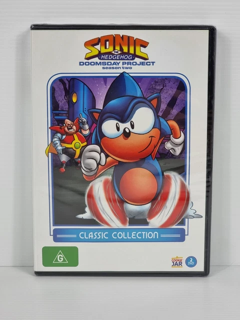 SONIC THE HEDGEHOG Doomsday Project Season 2 DVD New and Sealed Region ...