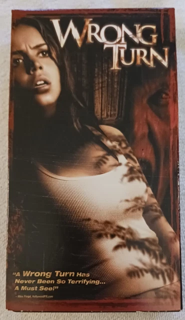WRONG TURN VHS - Desmond Harrington, Eliza Dushku £4.71 - PicClick UK