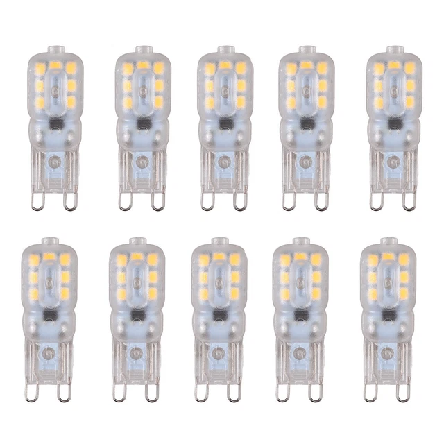 G9 5W LED Dimmable Capsule Light Bulb Replace Halogen Lamps AC White ...