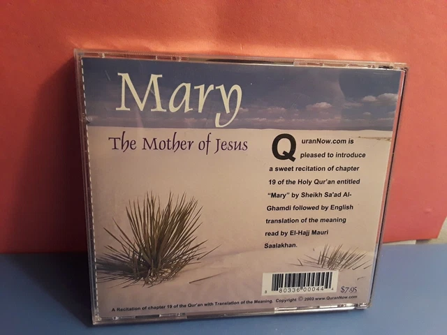 MARIE : LA Mère de Jésus récitation du ch. 19 (CD, 2003, QuranNow, Qur ...