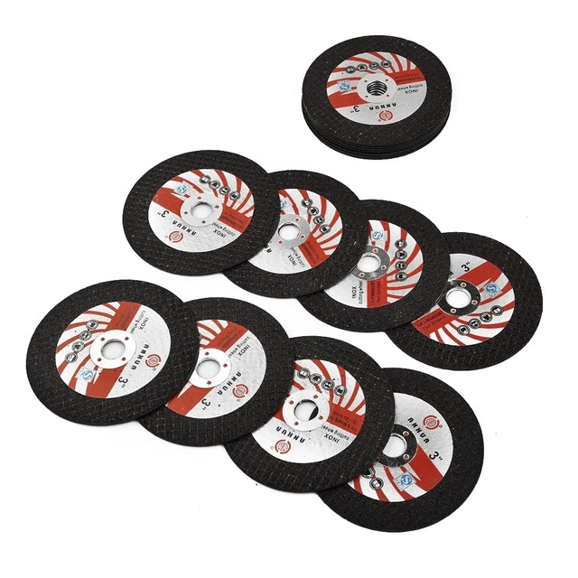 PREMIUM CIRCULAR RESIN Grinding Wheel Set of 15 Cutting Discs for Angle ...