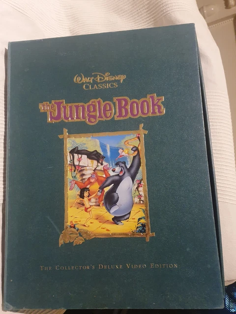 WALT DISNEY CLASSICS The Jungle Book Collectors Deluxe Video Edition £ ...