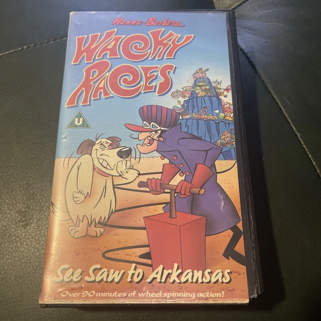 WACKY RACES - See Saw To Arkansas (VHS, 1968) Ex Rental Good Vintage ...