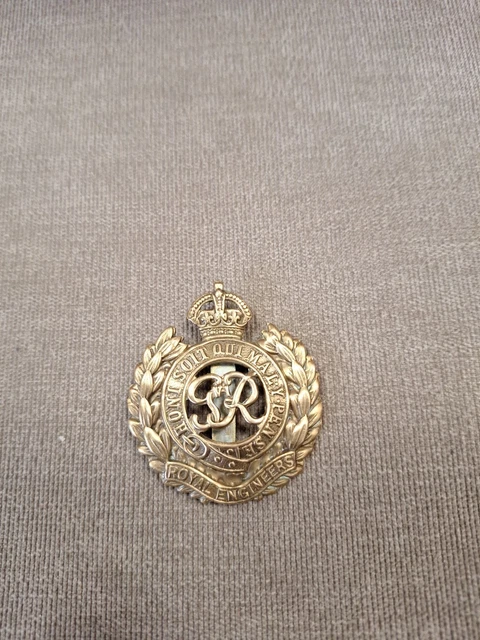 ROYAL ENGINEERS, ORIGINAL British Army Cap Badge. WW2. £10.82 - PicClick UK