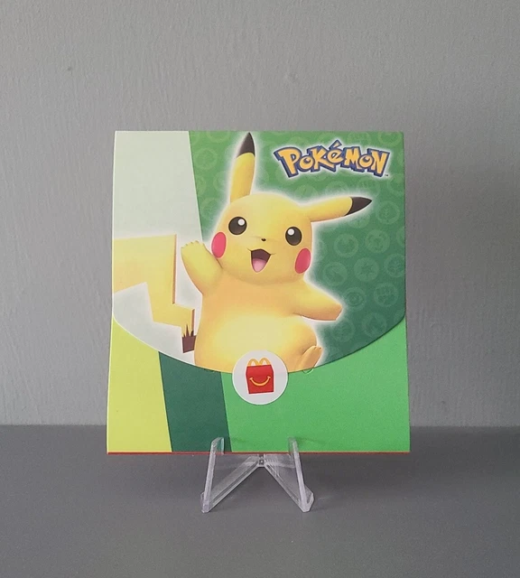 MCDONALD’S HAPPY Meal Toys Pokemon 2022 Toy Pikachu green NEW & SEALED ...