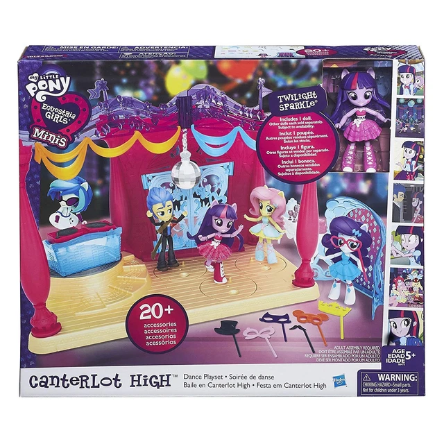 MY LITTLE PONY Equestria Girls Minis Canterlot High Dance Playset with ...