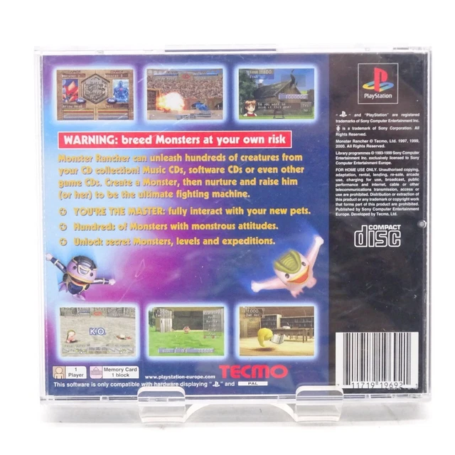MONSTER RANCHER - Sony PlayStation 1 PS1 - Complete PAL £30.00 ...