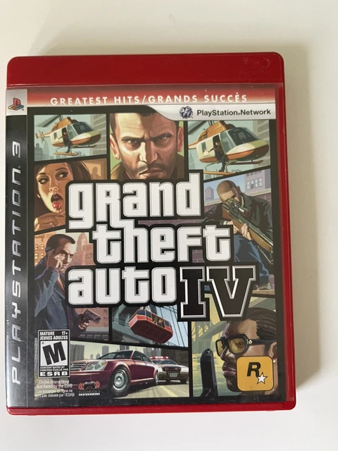 GRAND THEFT AUTO IV GTA 4 (Sony PlayStation 3 PS3, 2008) w/Map $13.99 - PicClick CA