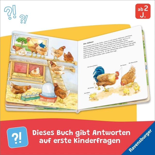 ANNE EBERT URSU Entdecke die Bauernhoftiere: Pappbilderbuch ...
