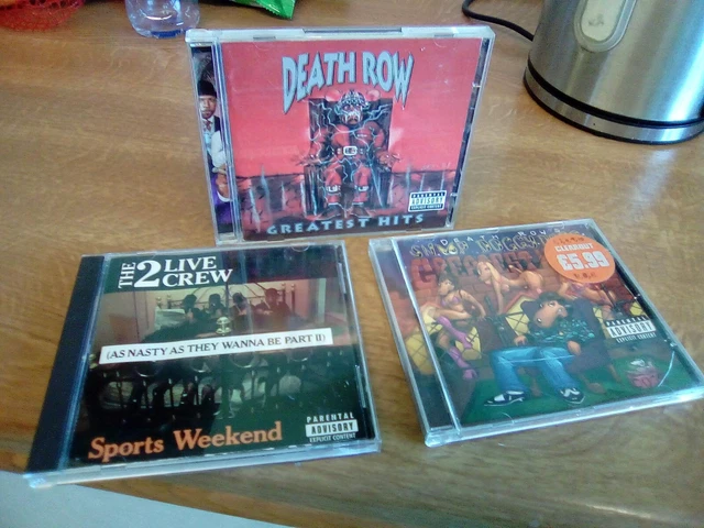 DEATH ROW GREATEST Hits Vol 1 CD bundle Dr Dre, Snoop Doggy Dogg, Ice ...