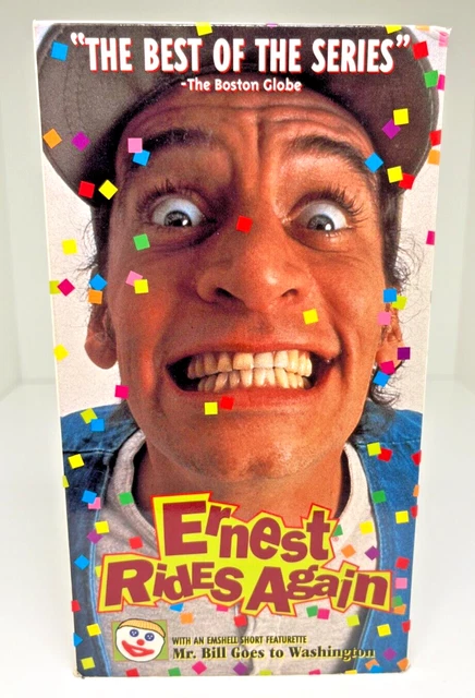 ERNEST RIDES AGAIN (VHS, 1993) With Mr. Bill Goes to Washington Jim ...