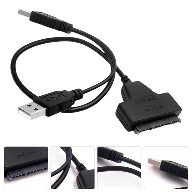 HARD DRIVE ADAPTER cable Hard Disk Connector HDD Data Cable USB Hard ...