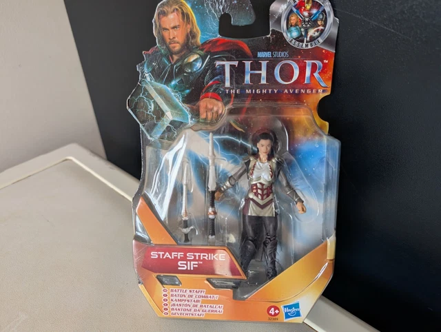 A MARVEL STUDIOS The Mighty Avenger Staff Strike SIF Figure £11.12 ...