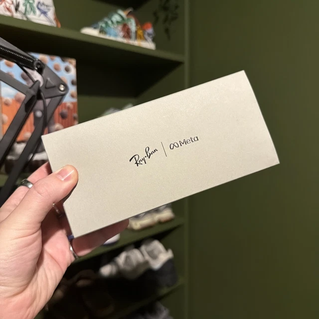 RAY-BAN META AI Smart Wayfarer Gen 2 RW4012 6628MF50 Cosmic Blue ...