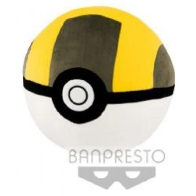 BANPRESTO POKEMON POKEBALL Hyper Ball Big Size Plush Cushion Pillow 40 ...
