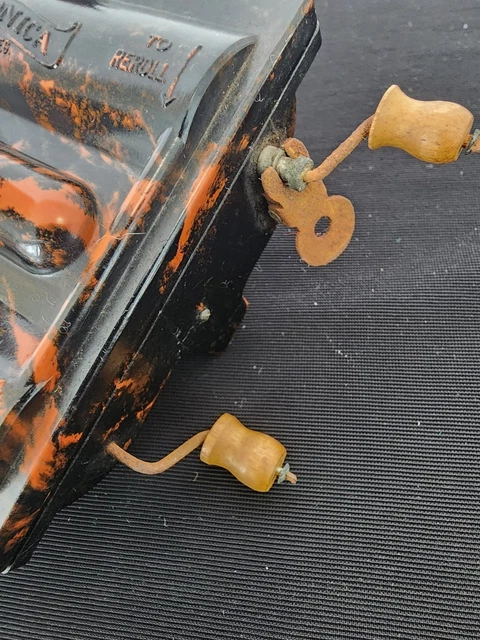 VINTAGE RARE HARMONICA 1925 Rolmonica Genuine Bakelite Paper Music Roll ...