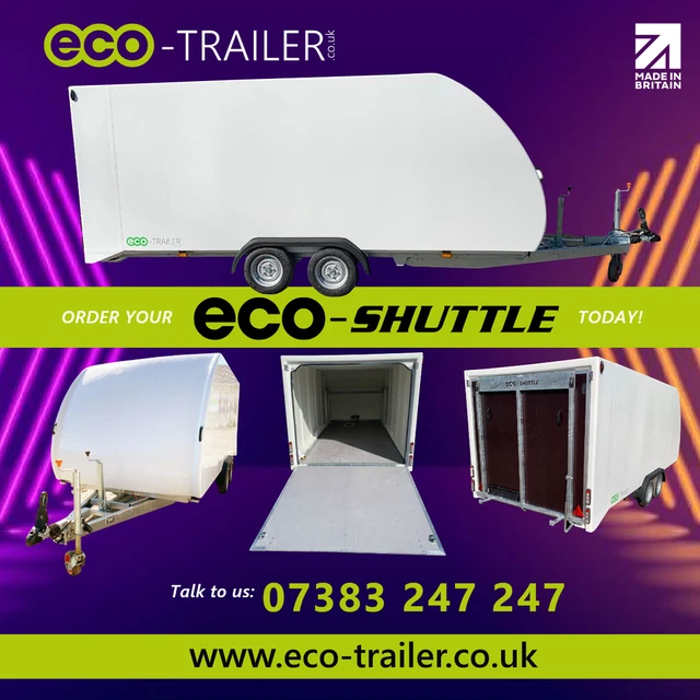 ECO SHUTTLE – Car Trailer Enclosed Race Transporter 4.5M £7,000.00 ...
