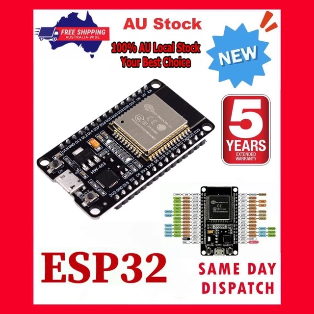 NODEMCU ESP-32 WROOM-32 WiFi +Bluetooth Dual-mode Fits Arduino ...