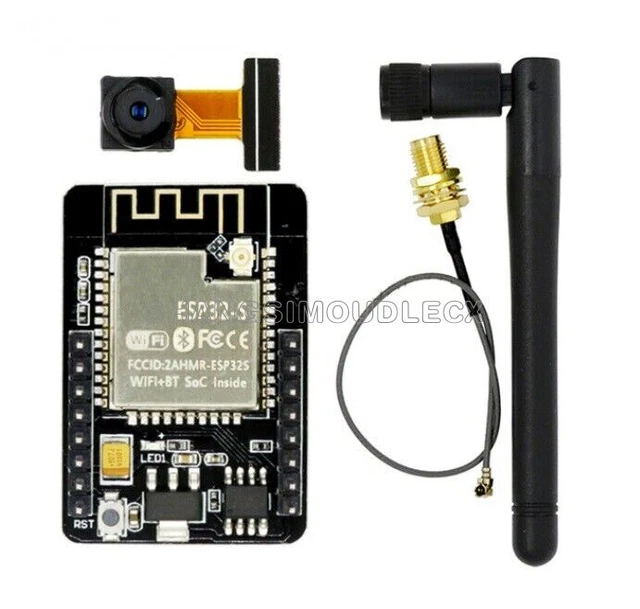 ESP32 ESP32-CAM DEVELOPMENT Board WIFI Bluetooth Camera Module OV2640 +Antenna EUR 6,76 ...