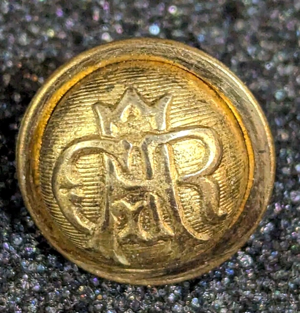 * ANTIQUE CIVIL War Veteran GAR Brass Button Grand Army of the Republic ...