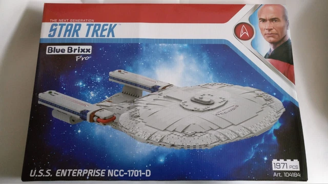 U.S.S. ENTERPRISE NCC-1701-D - STAR TREK - TNG - BlueBrixx Pro #104184 ...