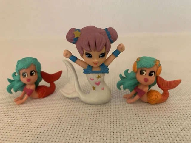 MERMAID MAGIC FIZZ And Surprise Mini Figures x 3 Moose Toys £8.99 ...