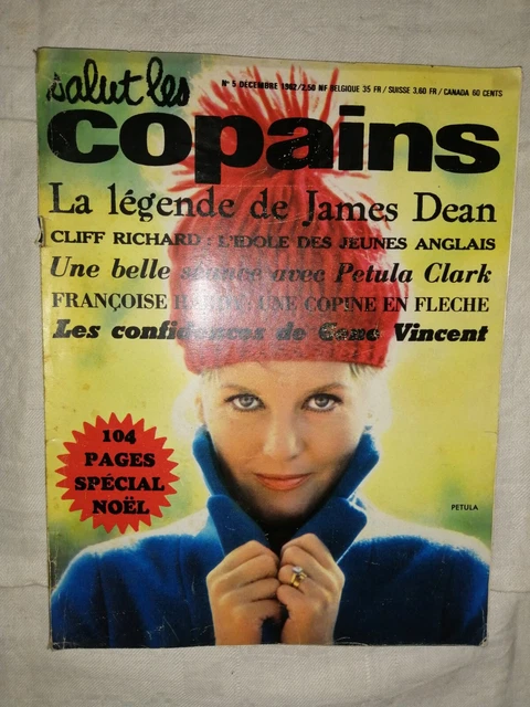 RARE ANCIENNE REVUE numéro 5 Salut les Copains Décembre 1962 EUR 19,00 ...