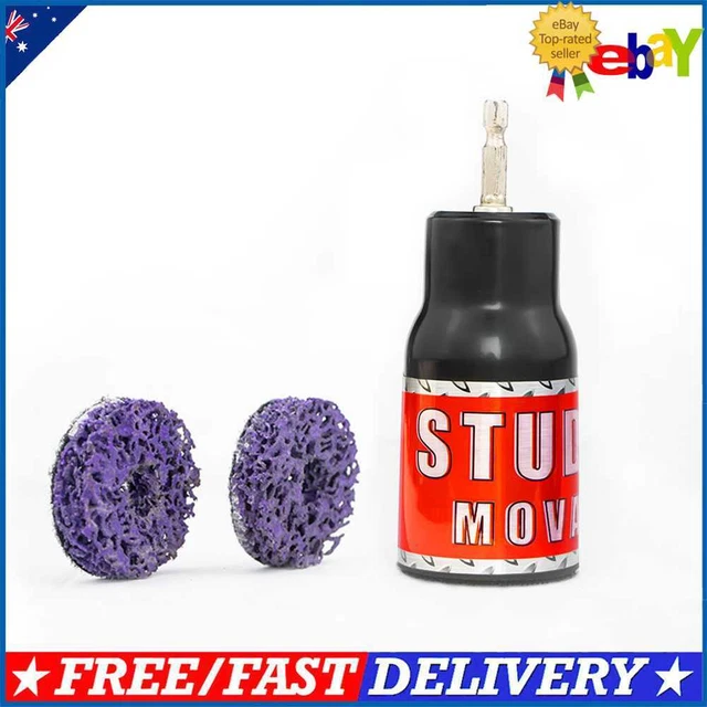 STUD RUST REMOVAL Tool Bolt Derusting Wheel Hub Clean Surface Corrosion ...