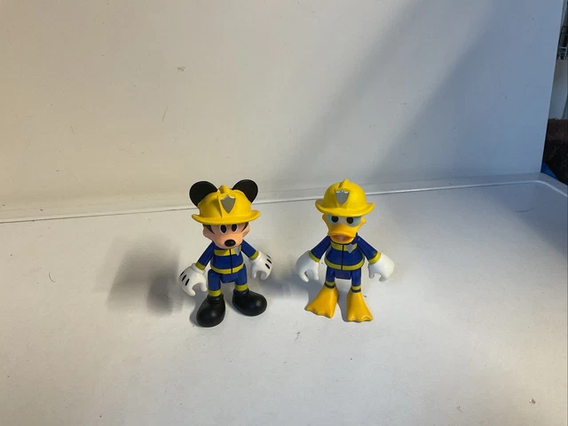 MICKEY MOUSE CLUBHOUSE Mickey & Donald Duck To The Rescue Fireman ...