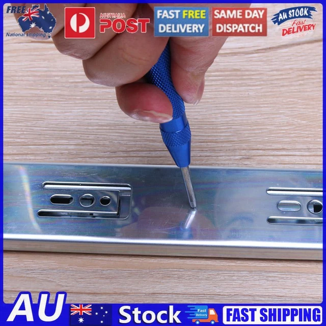 AUTOMATIC CENTRE PUNCH Steel Spring Loaded Marking Holes Hand Tool ...