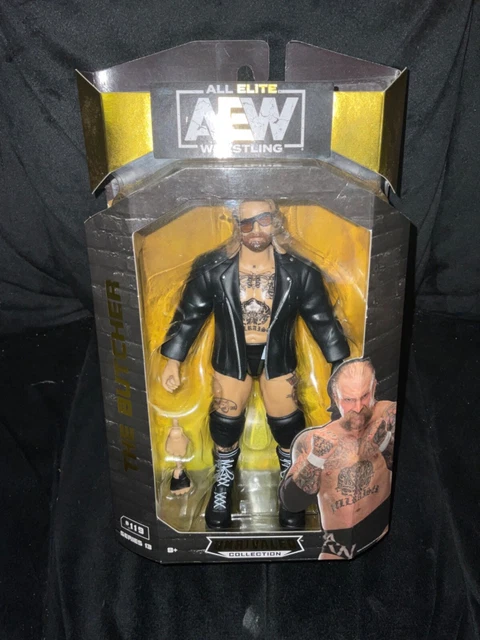 AEW UNRIVALED THE Butcher #119 Collection Series 13 Figure Wrestling ...
