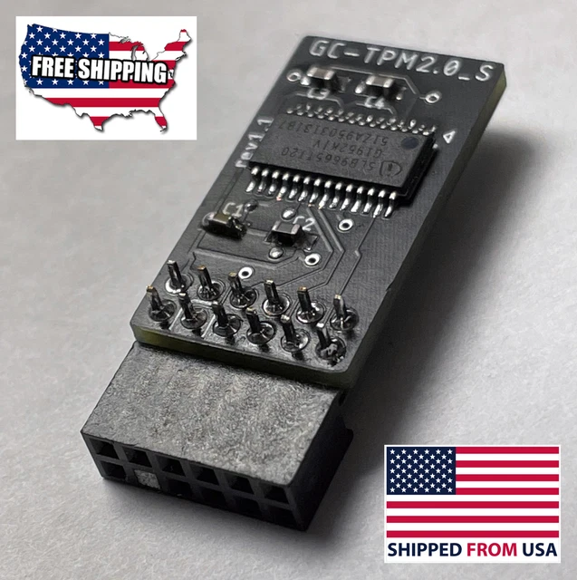 GIGABYTE GC-TPM2.0_S TPM Module (12 Pin) TPM 2.0 Trusted Platform Module £55.31 - PicClick UK