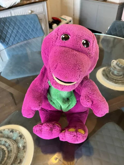 BARNEY INTERACTIVE TALKING Vintage 1997 Plush Toy Microsoft Actimates ...
