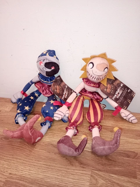 FIVE NIGHTS AT Freddy's FNAF, V RARE Funko Sundrop & Moondrop Plush ...