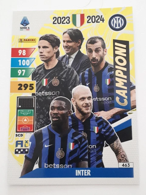 ADRENALYN XL PANINI Calciatori 2024-25 card CAMPIONI ! Perfetta !! EUR 4,50 - PicClick IT