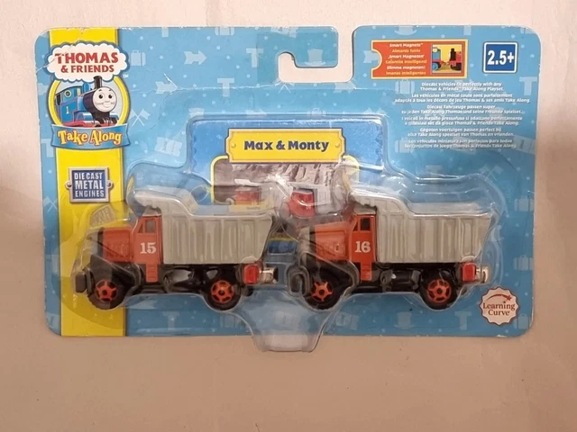 THOMAS THE TANK Engine & Friends TAKE ALONG N PLAY MAX & MONTY TRUCK ...